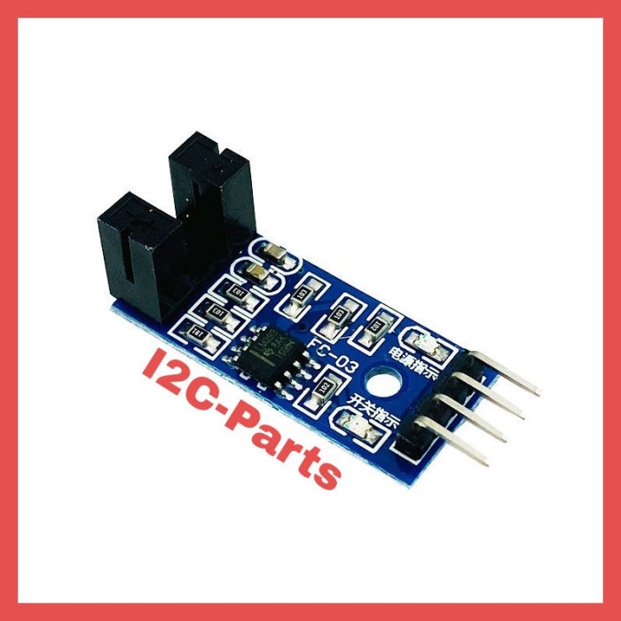 Jual Sensor Kecepatan Speed Groove Coupler Photoelectric IR Count ...