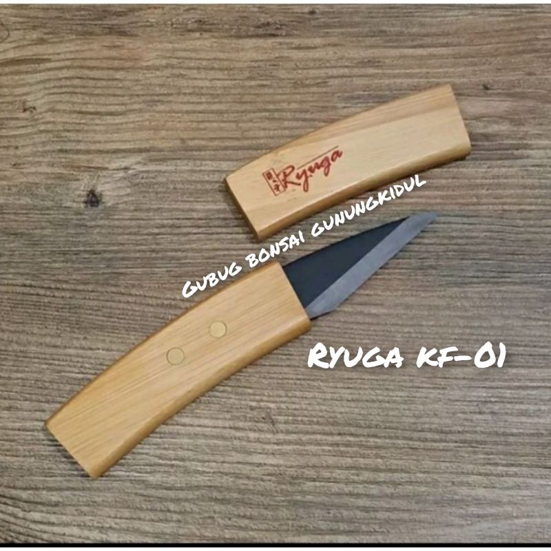Jual pisau bonsai jepang RYUGA pisau raut pisau stek cangkok | Shopee ...