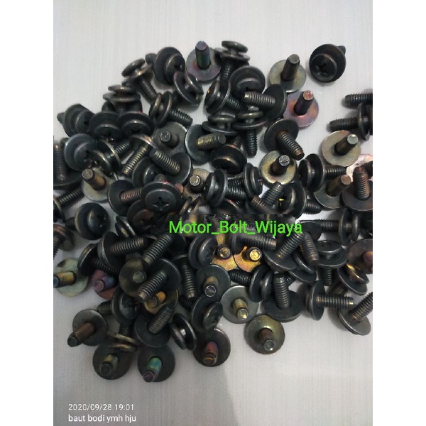 Jual Baut Body Yamaha Hijau Isi 50 Pcs | Shopee Indonesia