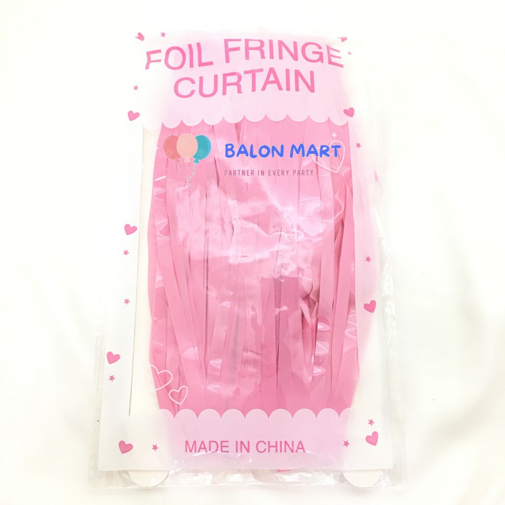Jual Tirai Foil PASTEL / Foil Curtain MACARON (Satuan) | Shopee Indonesia