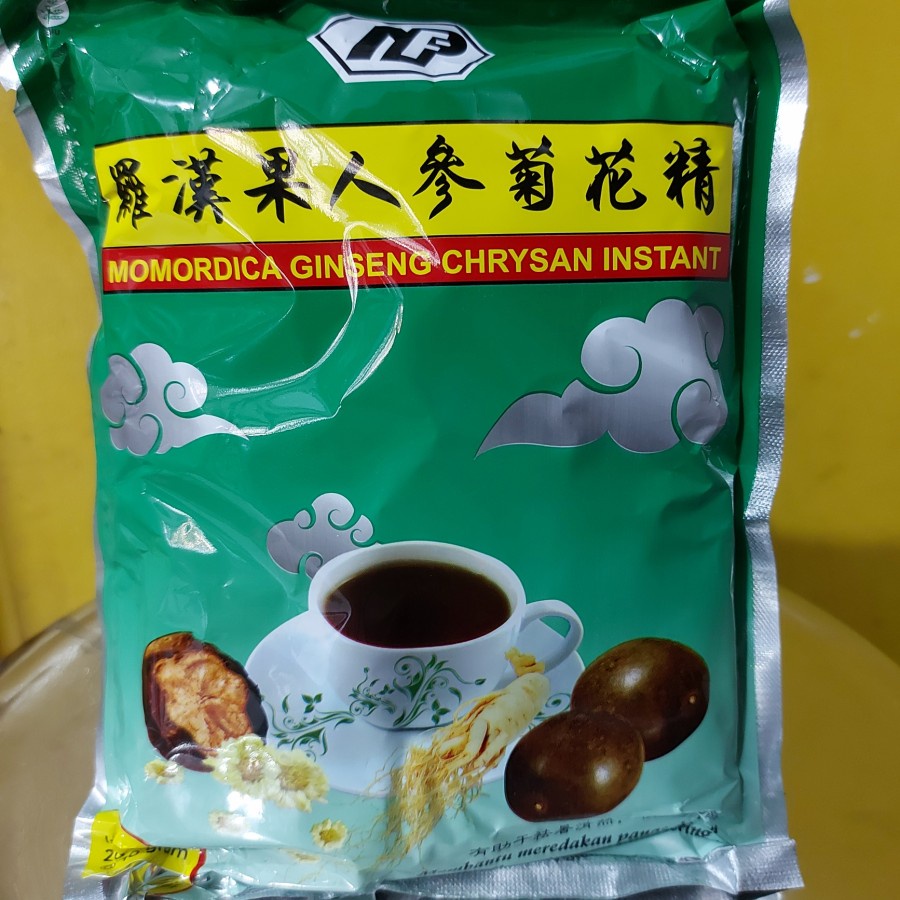 Jual Lo han kuo ginseng chrysan 20 sachet /minuman pereda panas dalam ...