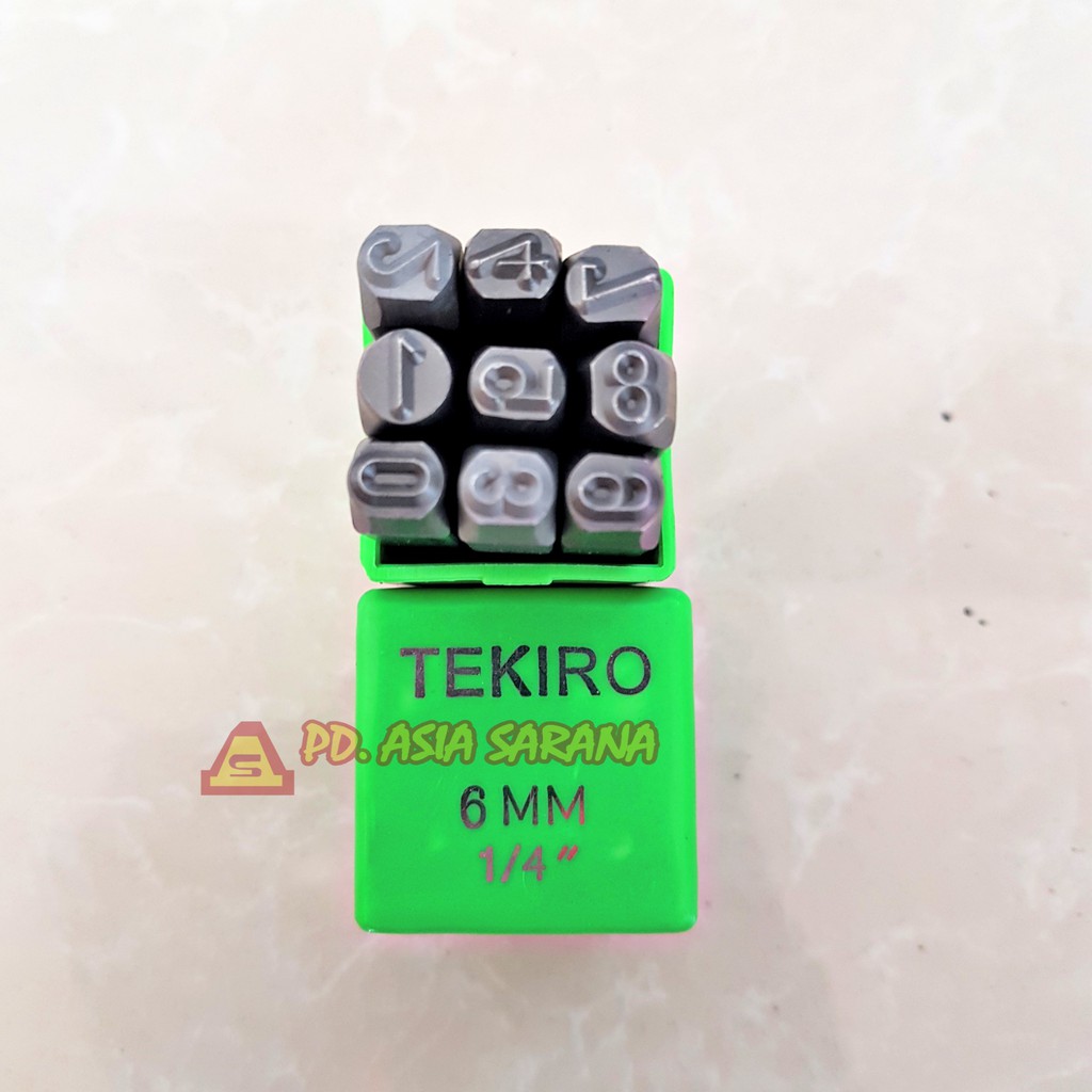 Jual Mata Ketok Angka [1.5-12mm] Set TEKIRO / Number Punch | Shopee ...