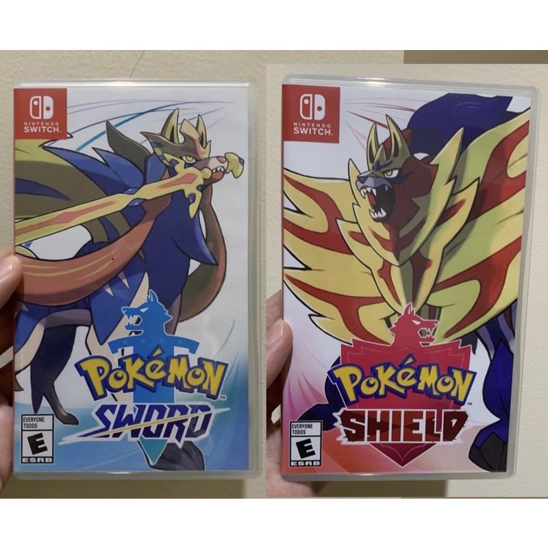 Jual Pokemon Sword and Pokemon Shield Nintendo Switch Games Cartridge ...