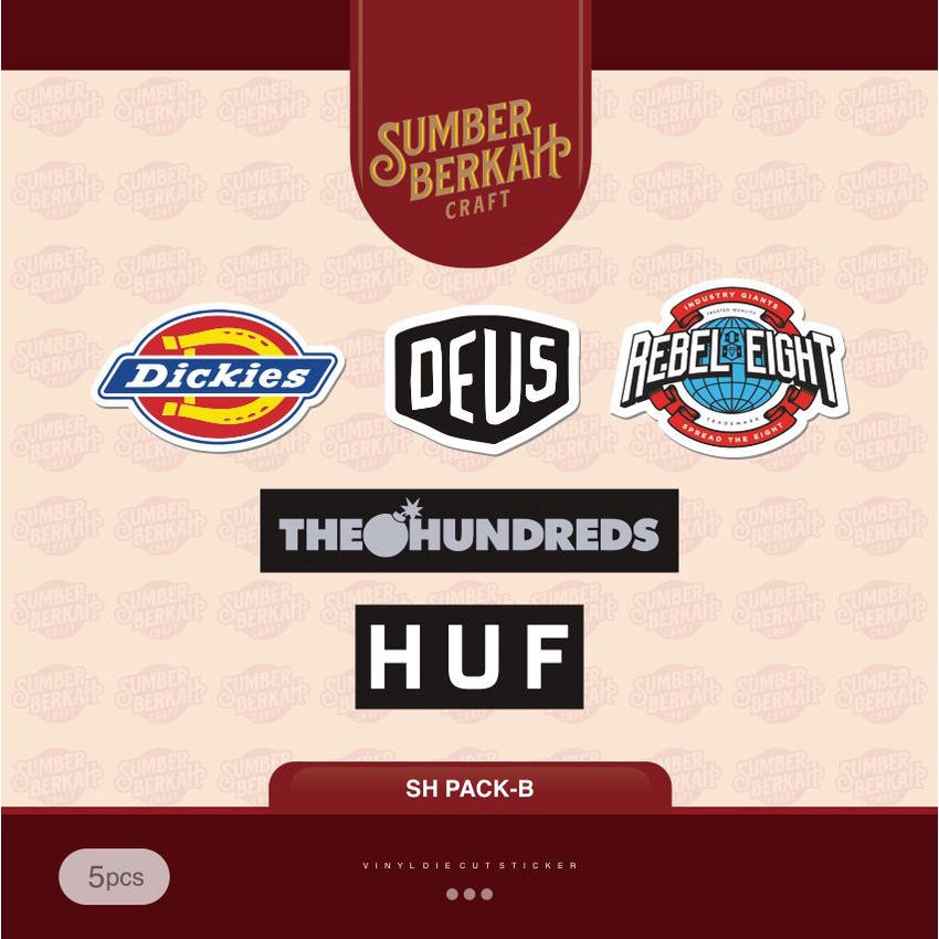 Jual STICKER STIKER STREETWEAR HYPEBEAST PACK-B (LARGE) | Shopee Indonesia