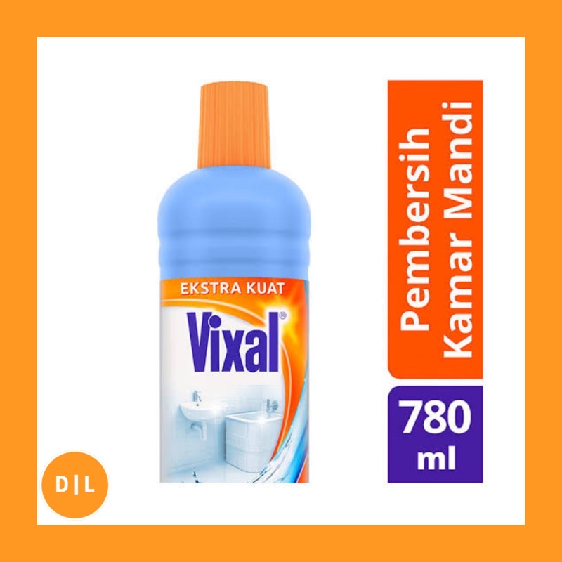 Jual Vixal Pembersih Porselen Kamar Mandi Ekstra Kuat 780 Ml - Ekstra Kuat, Antibakteri Toilet ...