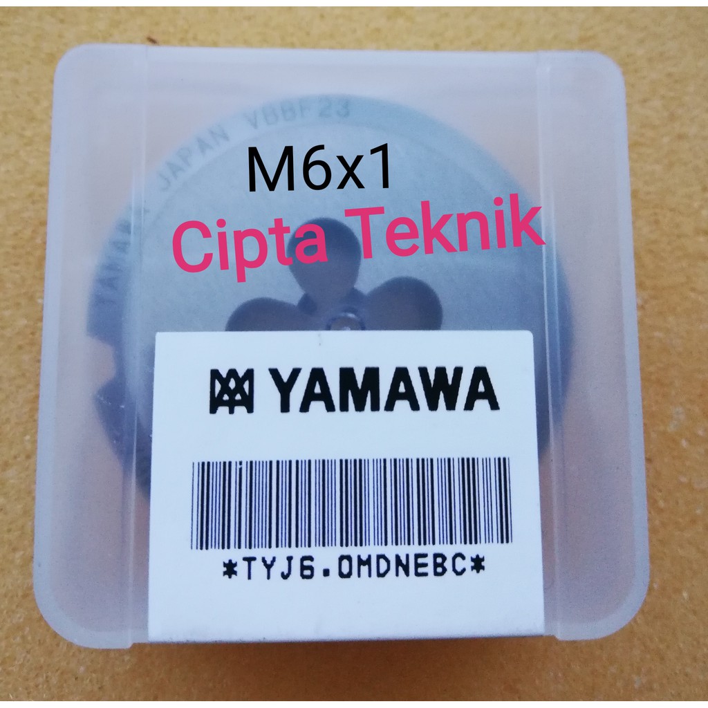 Jual Snei Yamawa M6 x 1 - Round Dies Yamawa M6 x 1.0 senei snai snay sney | Shopee Indonesia