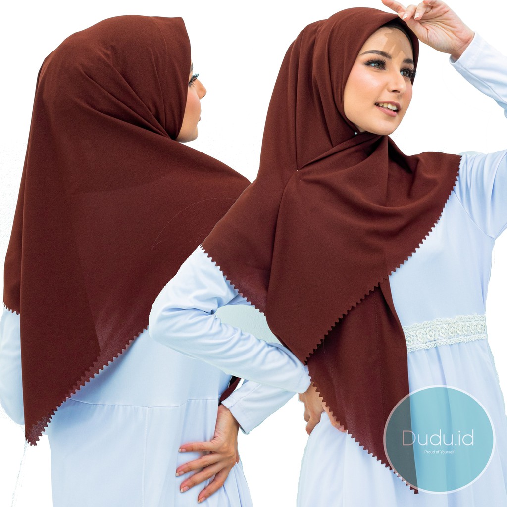 Jual Jilbab Segitiga Instant Diamond Lasercut | Shopee Indonesia