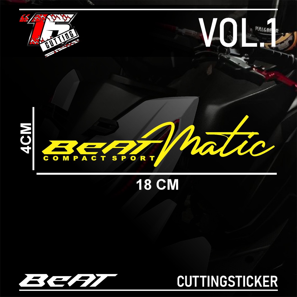 Jual Cutting Sticker BEAT - Stiker Lis Variasi Motor Honda BEAT Street ...