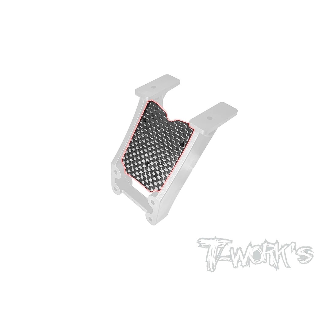 Jual TWORKS TO-318-A Graphite Rear Wing Mount Plate ( For Mugen MBX8R ...