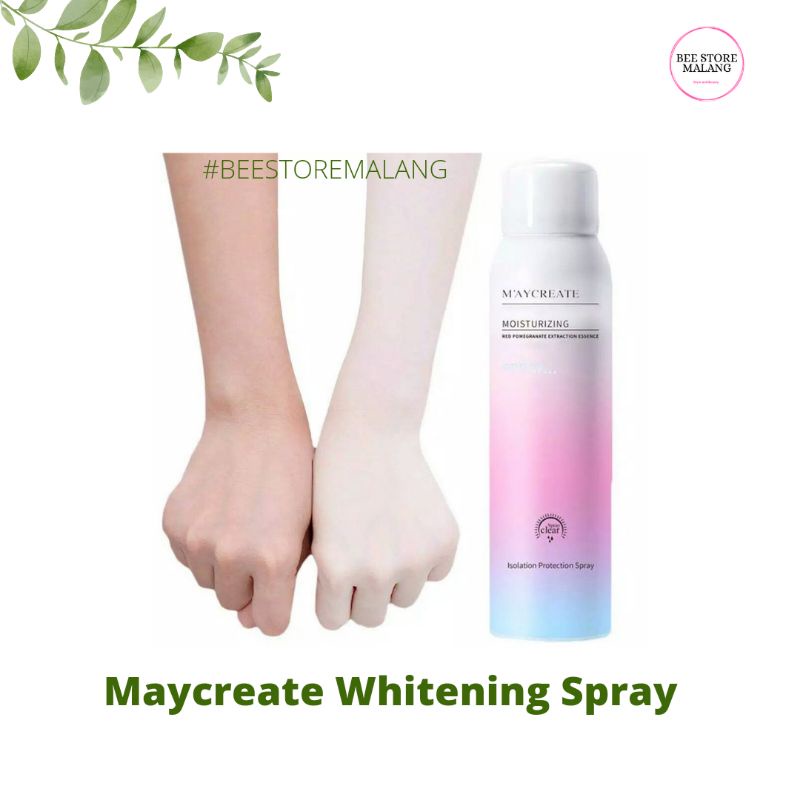 Jual MAYCREATE Whitening Spray (original) | Shopee Indonesia