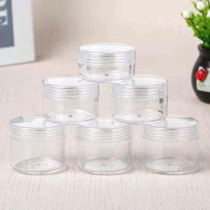 Jual 10gr/15gr/20gr Pot Jar cream transparan/bening/krem dokter/travel ...