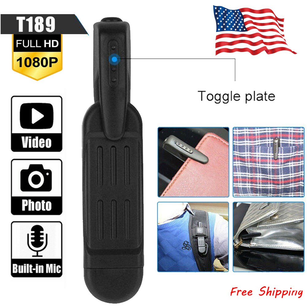 Jual Kamera Pengintai Hidden Spy Camera Bentuk Pulpen Clip 1080P - T189 ...