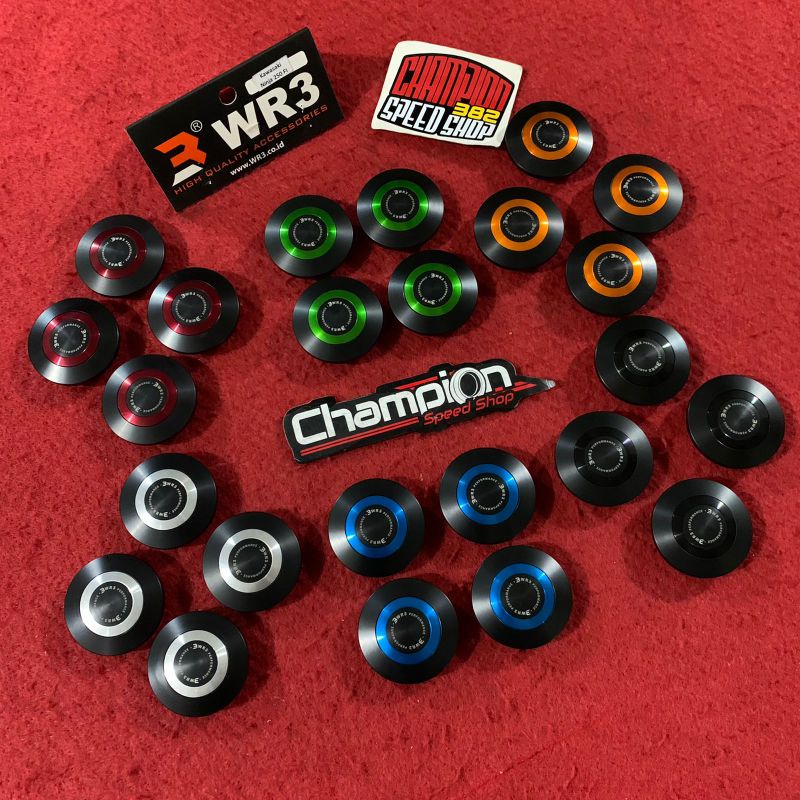 Jual Cover Tutup Rangka Frame Plug WR3 Ninja 250R 250 Karbu Karburator ...