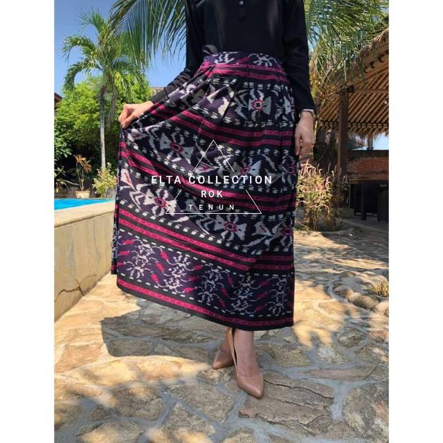 Jual ROK TENUN ETNIK BLANKET ORIGINAL ELTA | Shopee Indonesia