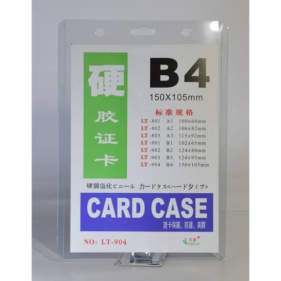 Jual PLASTIK ID CARD / CARD CASE / CARD HOLDER | Shopee Indonesia