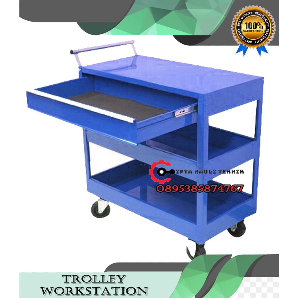 Jual Drawer Tool Cabinet For Workshop - TROLI PERKAKAS PORTABLE DENGAN ...
