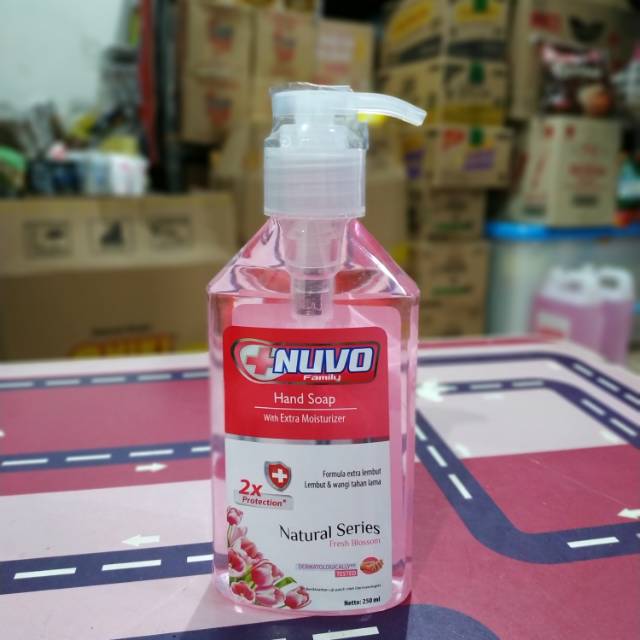 Jual Nuvo Handsoap Anti Bacterial 250ml (botol) | Shopee Indonesia