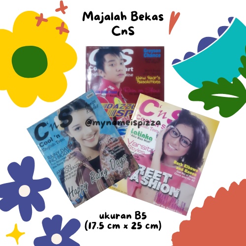 Jual [MAJALAH BEKAS] Majalah Remaja Bahasa Inggris CNS (Cool n Smart ...