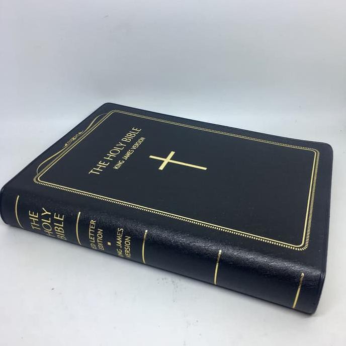 Jual Kjv Holy Bible Black Vinyl 52 Pl/Wjr | Shopee Indonesia