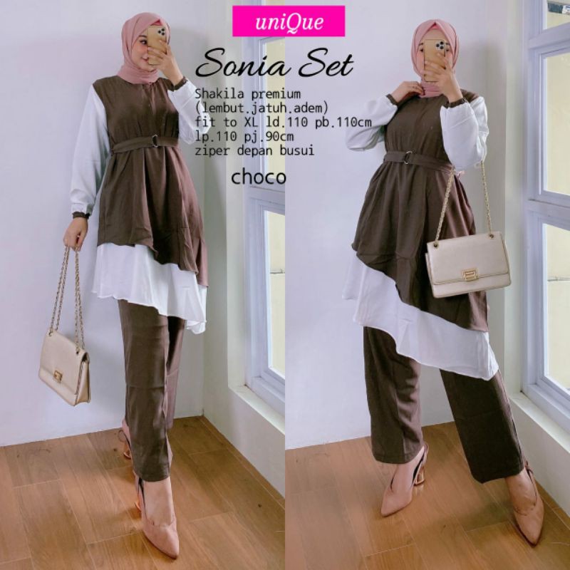 Jual Sonia set | Shopee Indonesia