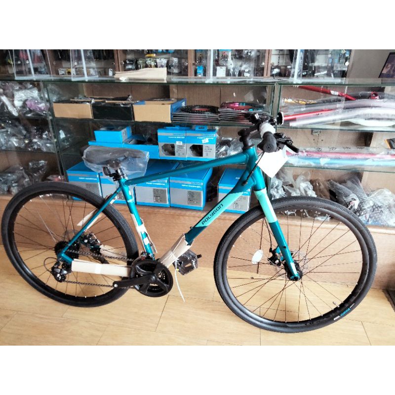 Jual sepeda hybride polygon path 2 green 700c - original BNIB | Shopee ...