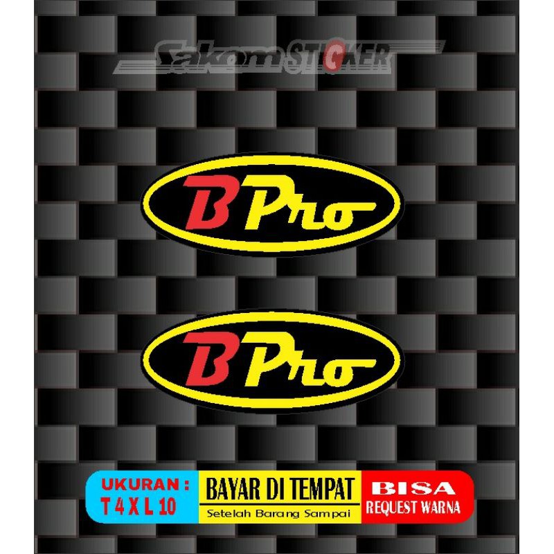 Jual CUTTING STICKER BPRO | Shopee Indonesia