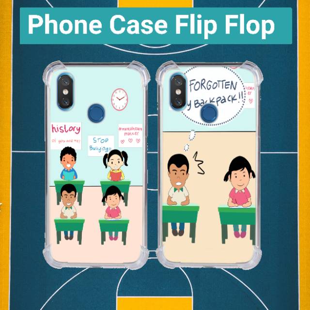Jual Case HP flip flop 2 gambar berbeda jika dilihat dari berbagai sudut | Shopee Indonesia