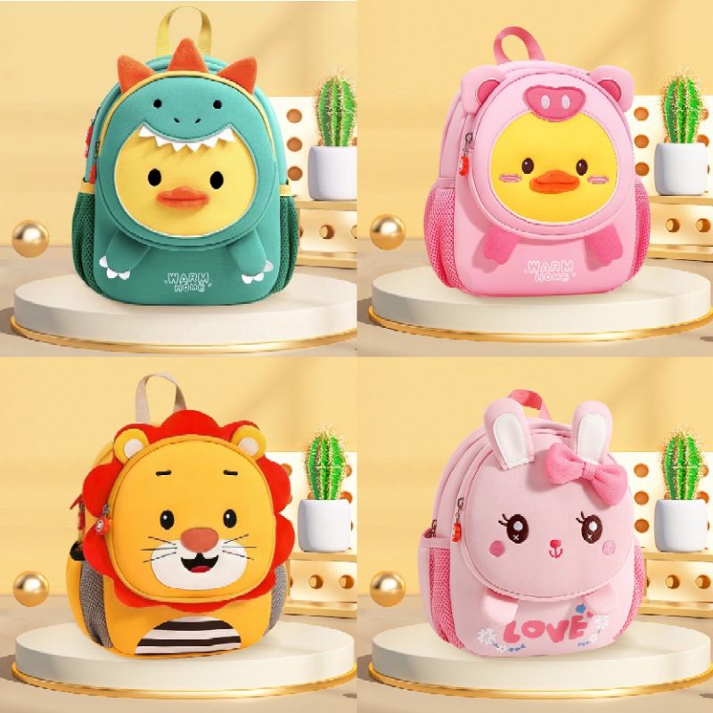 Jual Lafleurkids Sweet Animals Backpack | Tas Ransel Anak TK PG Paud ...