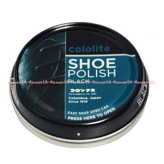 Jual Cololite Shoe Polish Black 35ml Semir Sepatu Hitam Pembersih ...