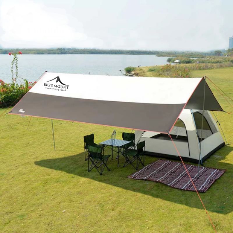 Jual Flysheet hexagonal kombinasi 2 warna - flysheet tenda camping ...