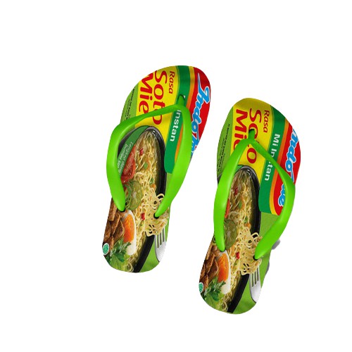 Jual SENDAL SANTAI PRIA SANDAL UNIK PRIA CUSTOM MOTIF MURAH TERBARU IND ...