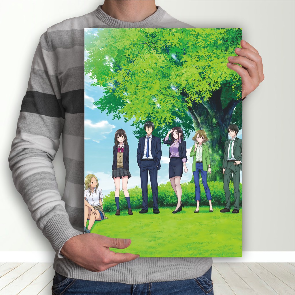Jual Poster Higehiro Anime - Size A3+ Sayu Ogiwara Yoshida Airi Gotou ...