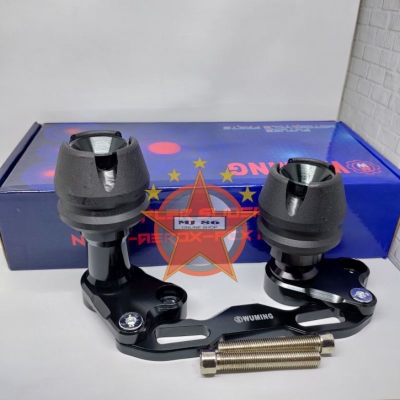 Jual Jalu knalpot nmax, pelindung knalpot nmax 2020, aerox,Lexy, frame ...