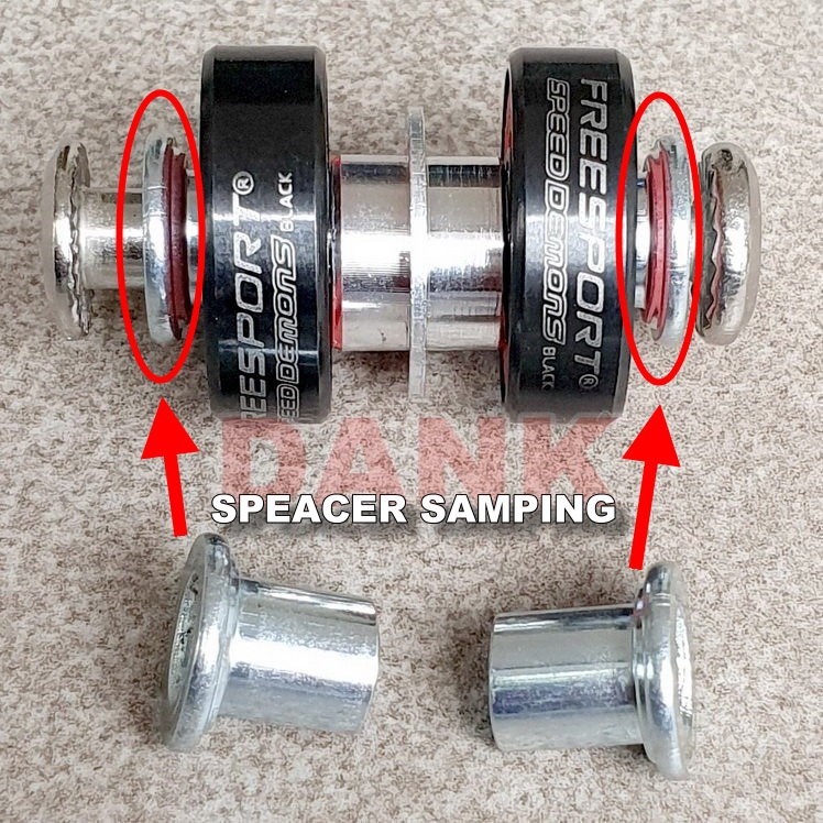 Jual Bearing Spacer Samping Sepatu roda Speacer inline skate | Shopee ...