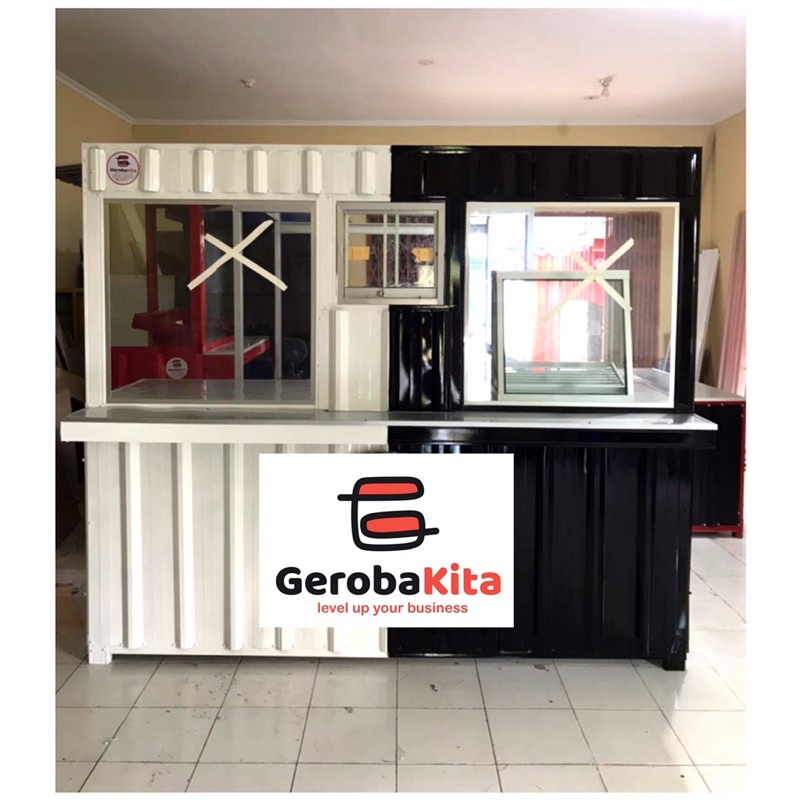 Jual Meja booth kaca / booth meja / stand meja / meja container ...