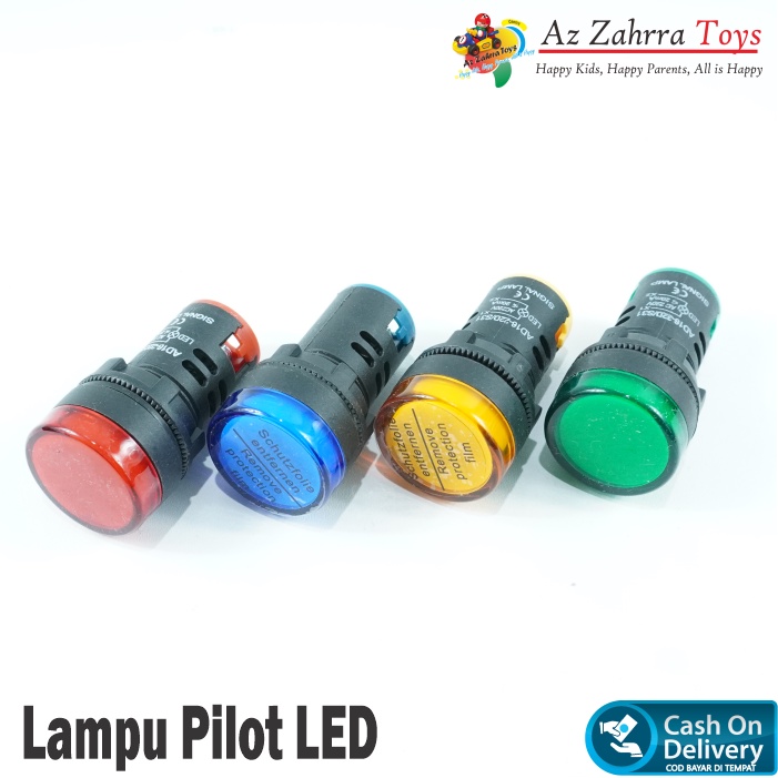 Jual Pilot Lamp LED 22mm 220V Signal Lamp | Shopee Indonesia