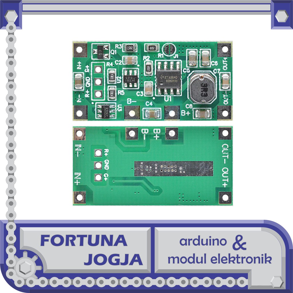 Jual Modul Mini UPS Uninterrupted Power Supply Input DC 5V Output DC 5V ...