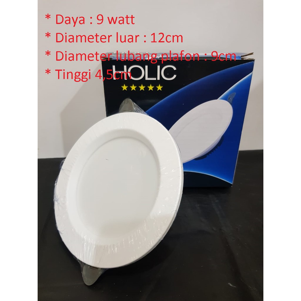 Jual Lampu Downlight LED 9 watt ( Holic-TD-209 ) | Shopee Indonesia