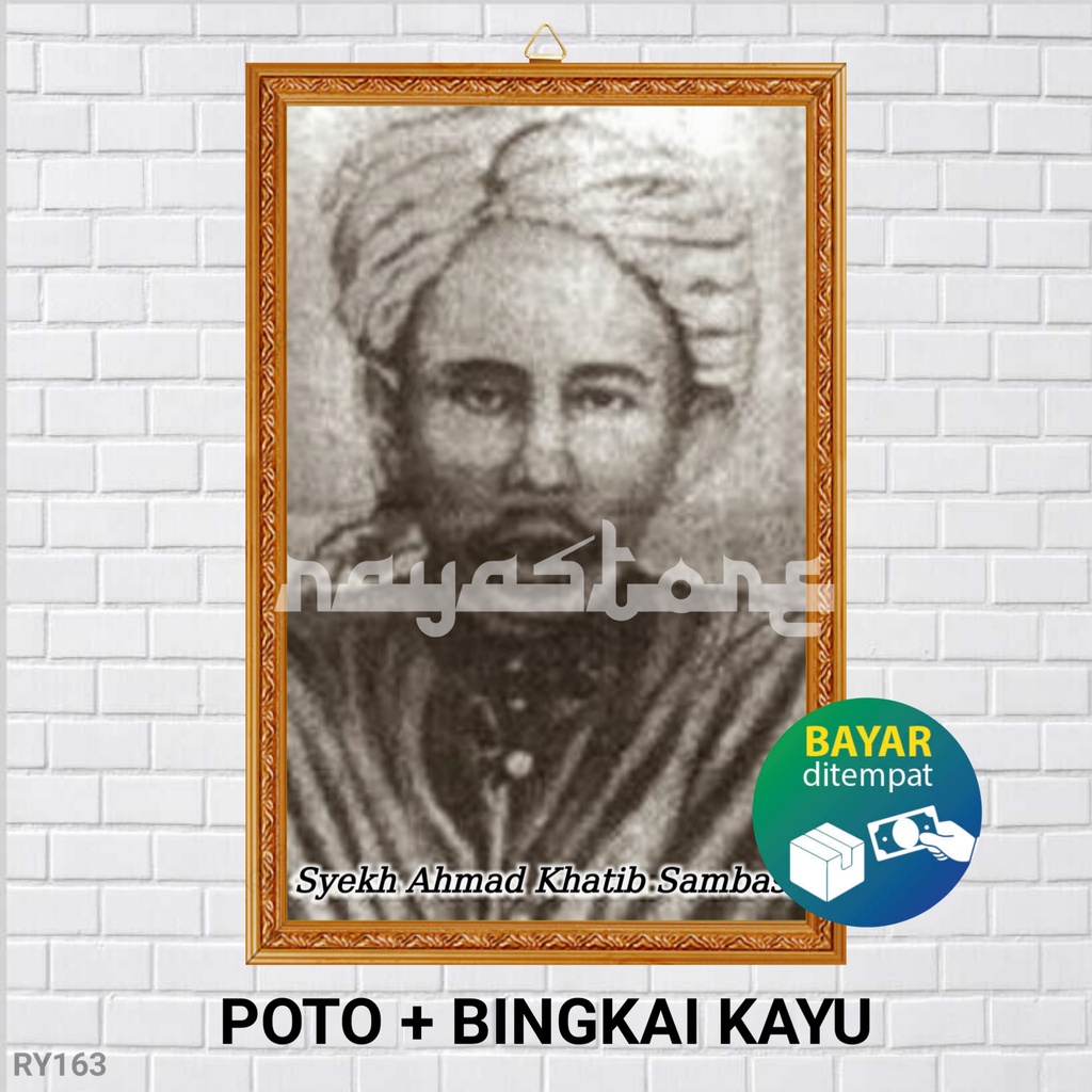 Jual POSTER POTO SYEKH KHATIB SAMBAS / POSTER HABIB / POSTER ULAMA / POSTER NAHDLATUL ULAMA ...