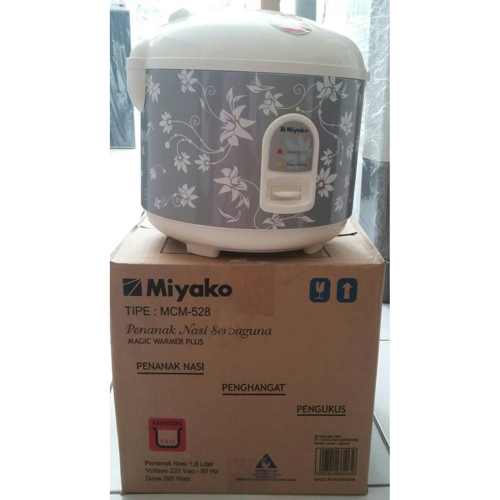 Jual Magicom MIYAKO MCM-528 1,8L rice cooker MIYAKO New model | Shopee ...