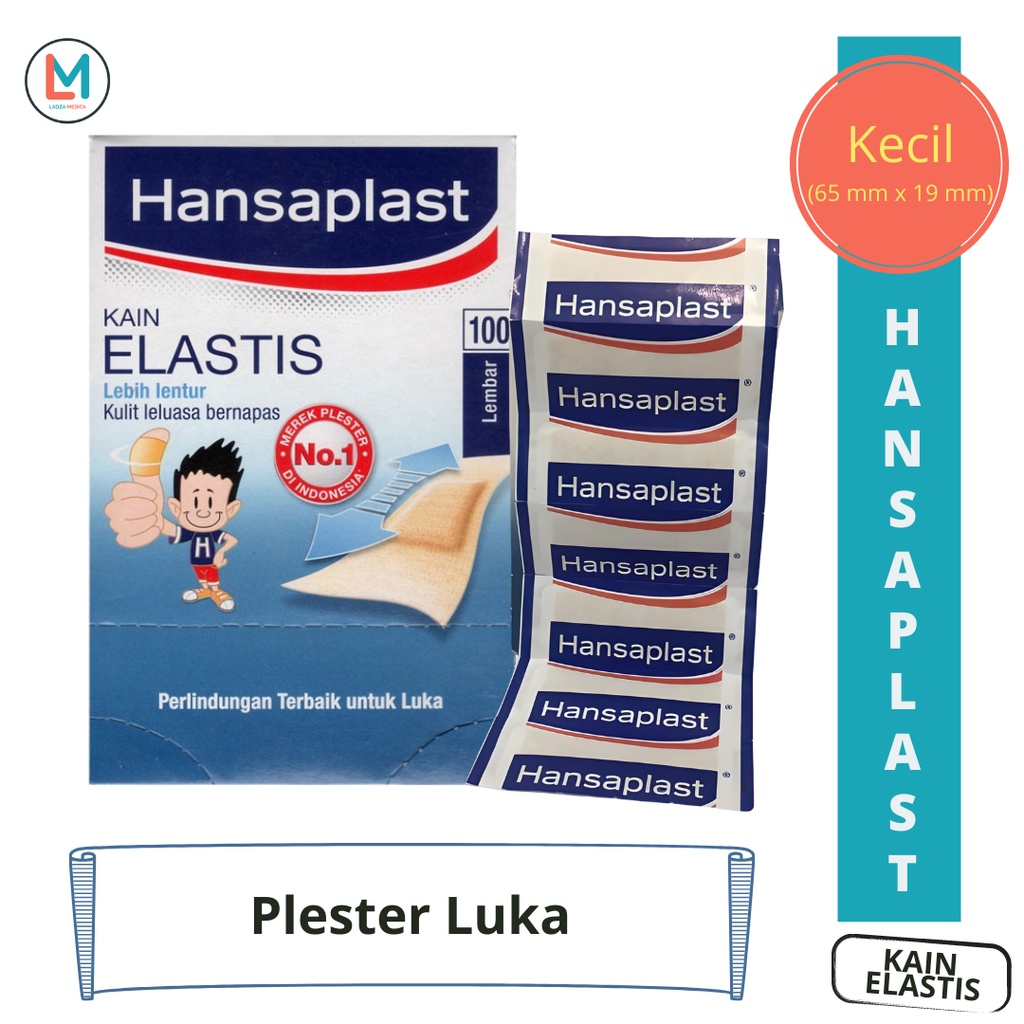 Jual Hansaplast Plester Luka Kain Elastis | Shopee Indonesia