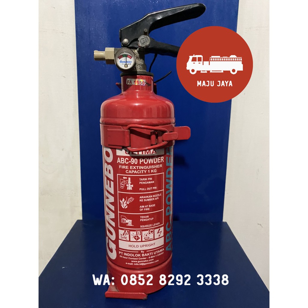 Jual APAR Fire Extinguisher Gunnebo ABC-90 Powder 1 kg [9B15-FEX-01-001 ...
