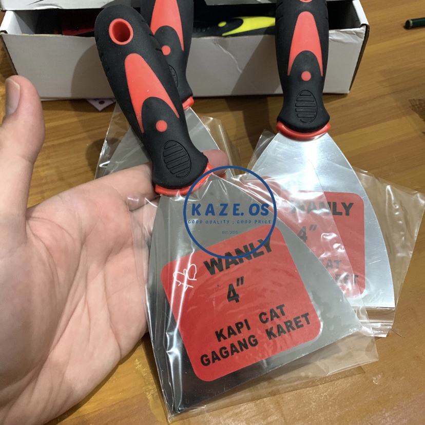 Jual KAPI 3" 4" INCH VPR WANLY STAYER VIPER CAT SCRAPPER GAGANG KARET ...