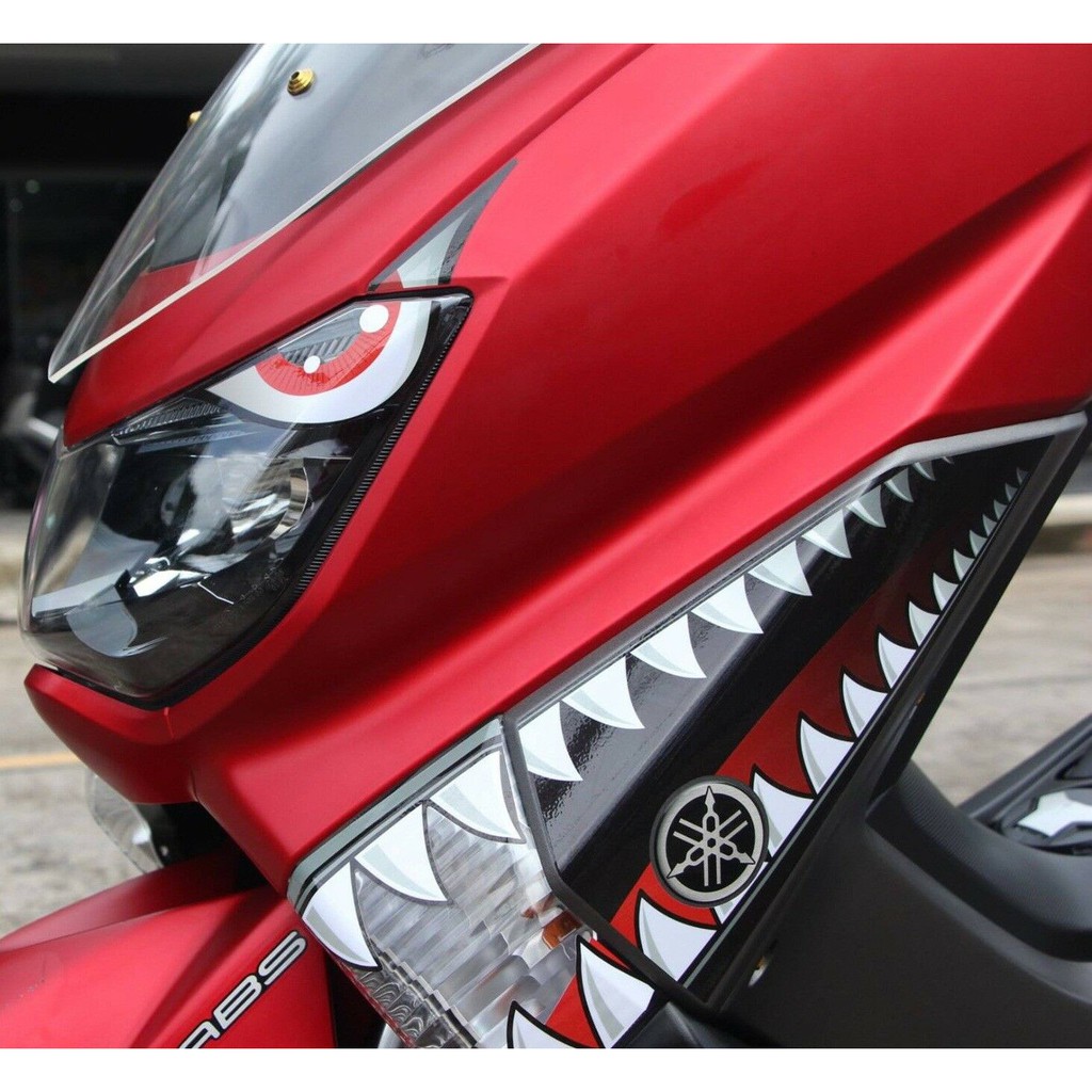 Jual Sticker / Stiker Hiu Print and Cut - Shark Nmax 01 | Shopee Indonesia
