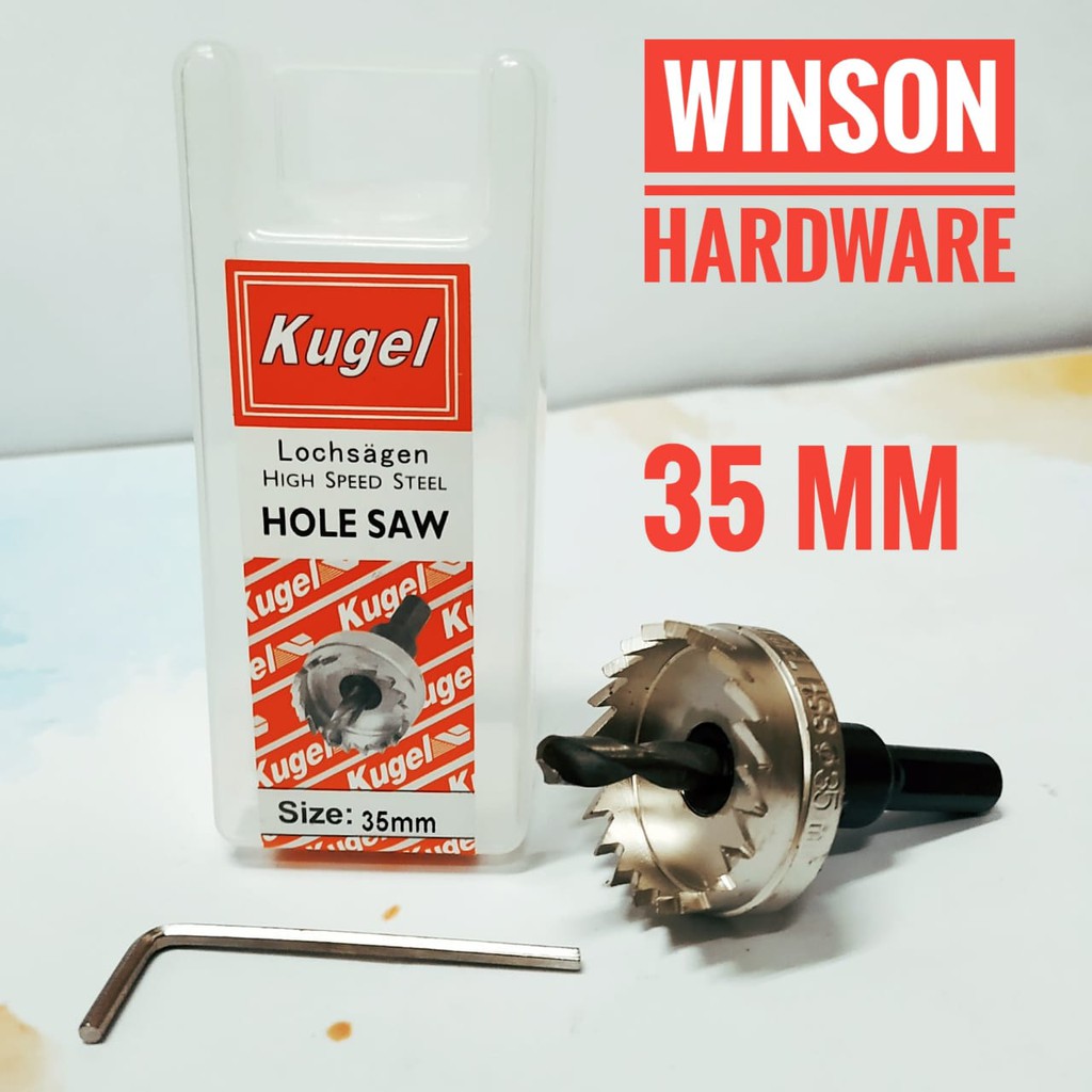 Jual Holesaw Besi HSS 35mm Kugel Hole saw Mata Bor Besi 35 mm Shopee Indonesia