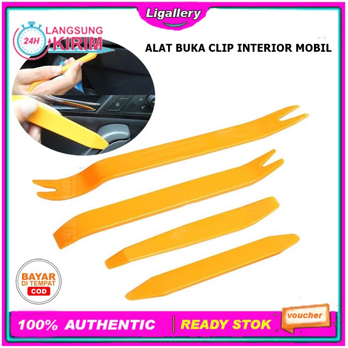 Jual [BISA COD] Alat Buka Clip Interior Tool Set Car Audio Dash Panel ...