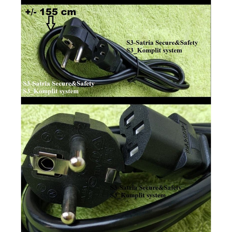 Jual KABEL LISTRIK CPU / KABEL LISTRIK MONITOR / KABEL POWER CPU ...