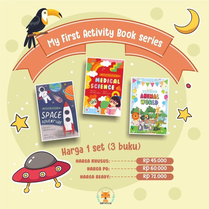 Jual My First Activity Book Series | Shopee Indonesia