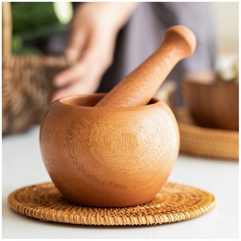 Jual cobek lumpang dan alu alat penumbuk bumbu dapur | Shopee Indonesia
