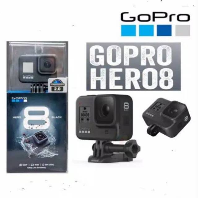 Jual GOPRO HERO 8 BLACK ACTION CAM | Shopee Indonesia
